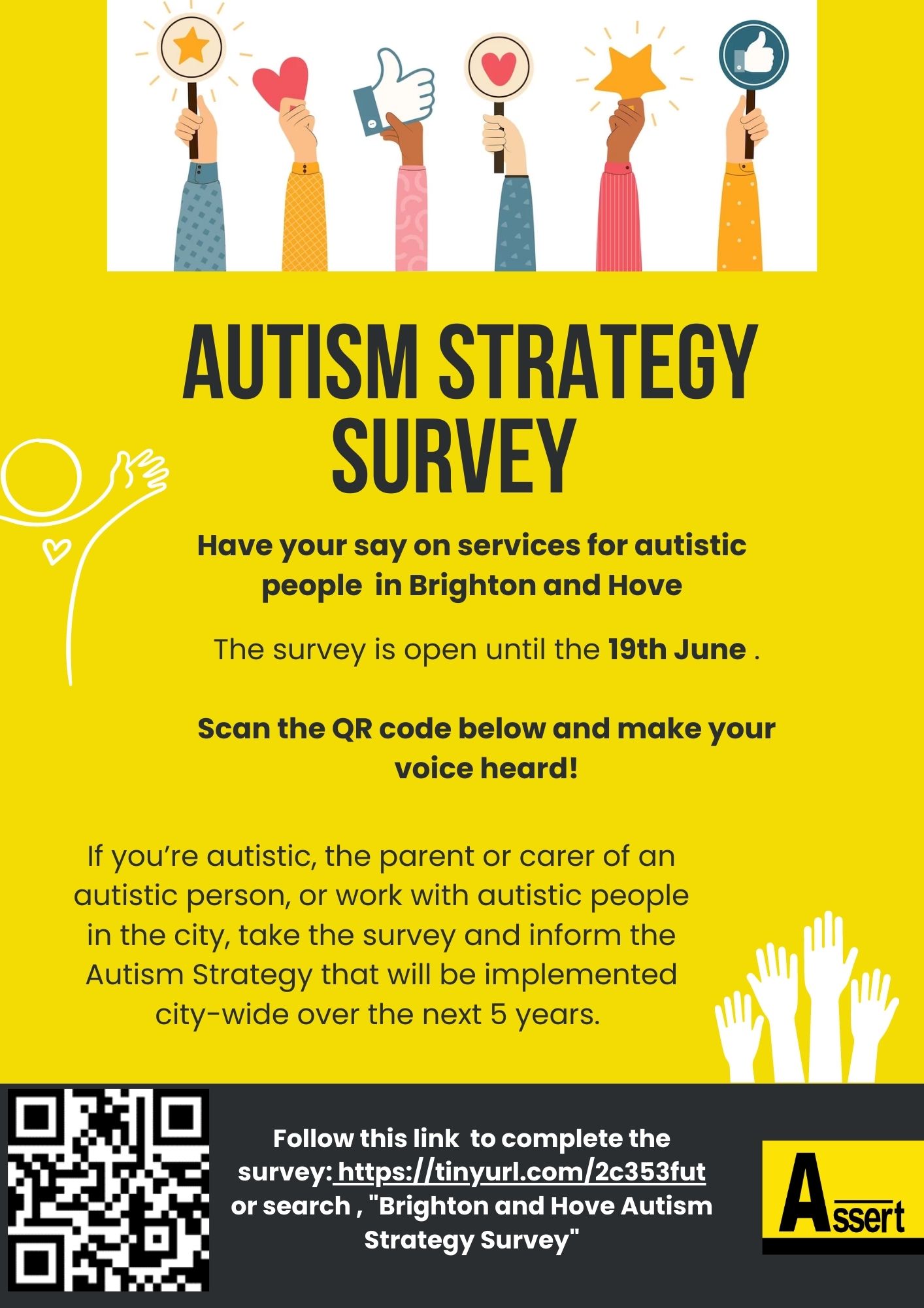 Brighton & Hove’s Autism Strategy Survey has launched. - Assert ...